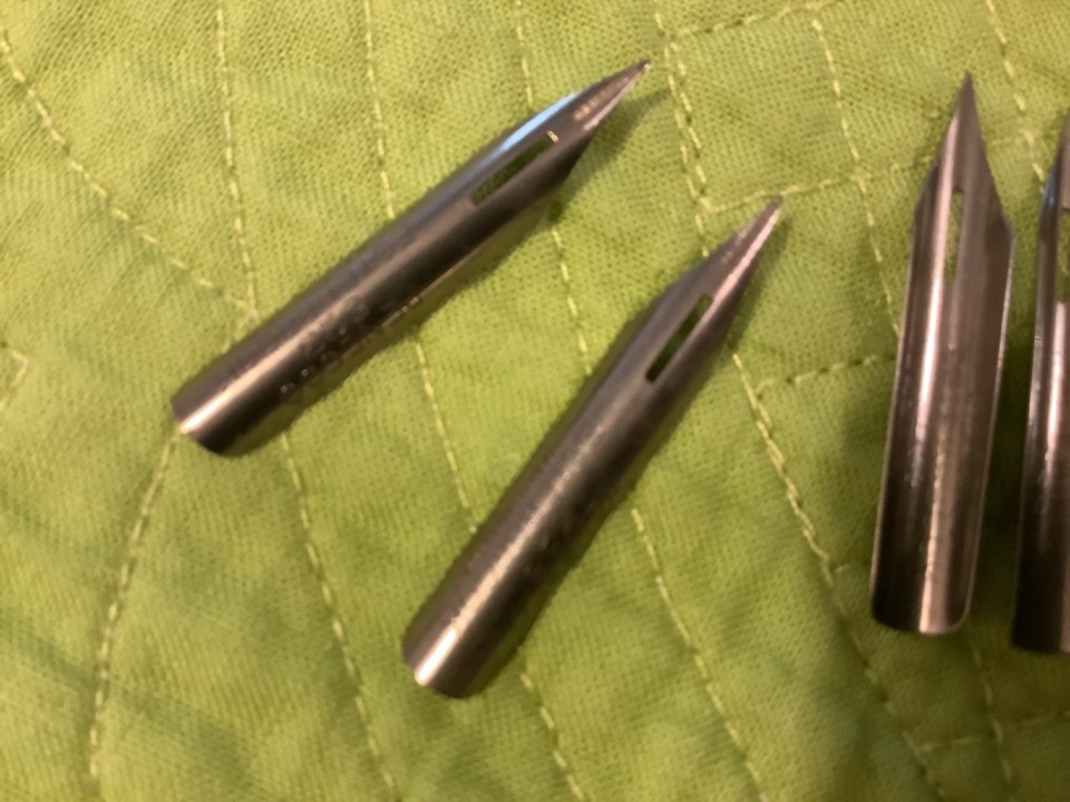 Box of Esterbrook No. 523 Penesco Pens dip pen tips nibs, 100 School ...