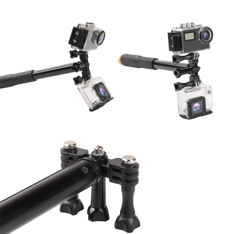 Camera Quick Release Double Mount Twin Adapter For 360 X2 X3 Action ...