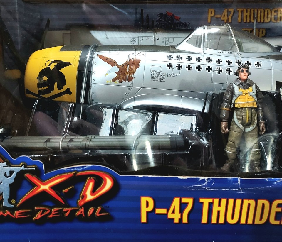 Ultimate Soldier XD P-47 Thunderbolt Bubbletop Glenn Eagleston 353rd ...