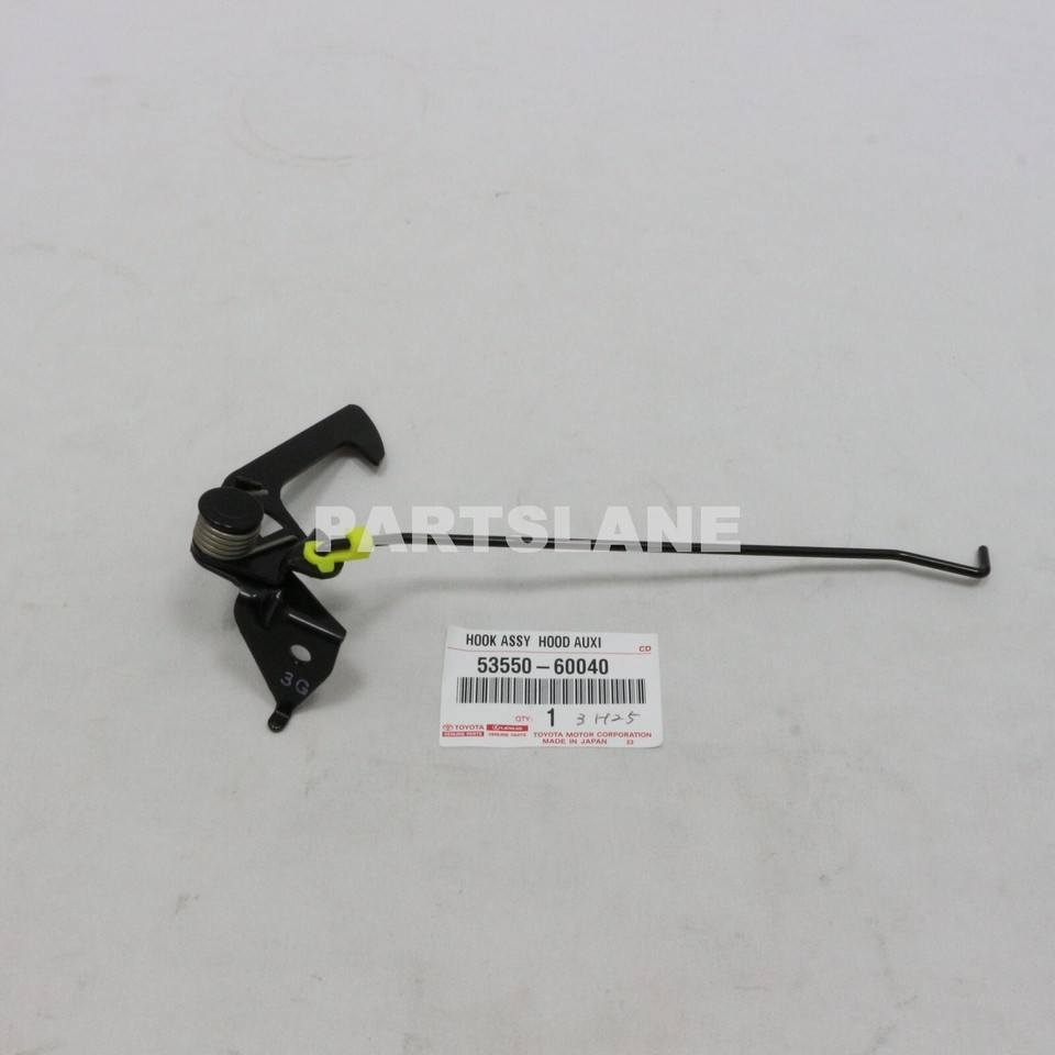53550-60040 Toyota OEM Genuine HOOK ASSY, HOOD AUXILIARY CATCH | eBay