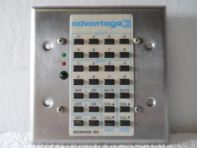 ADVANTAGE IWA KEYPAD FOR AMPLIFIER / CONTROLLER SYSTEM - USED | eBay