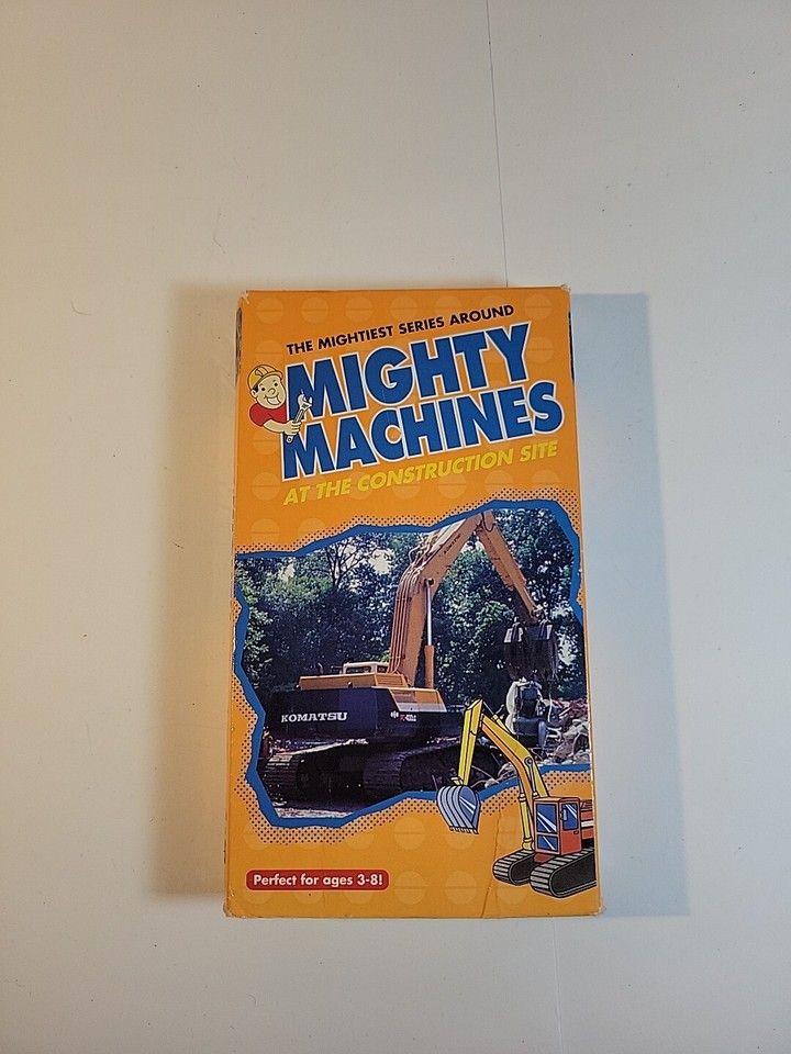 Mighty Machines: At the Construction Site (VHS, 2002) 13131204438| eBay