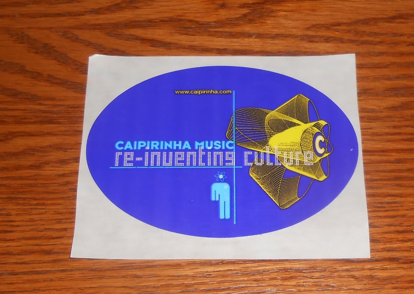 Caipirinha Music Re-Inventing Culture Sticker Oval Promo Zumba 4.5x3 | eBay