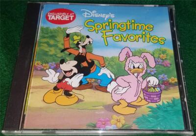 DISNEY'S SPRINGTIME FAVORITES, CD (TARGET EXCLUSIVE), NEW | eBay