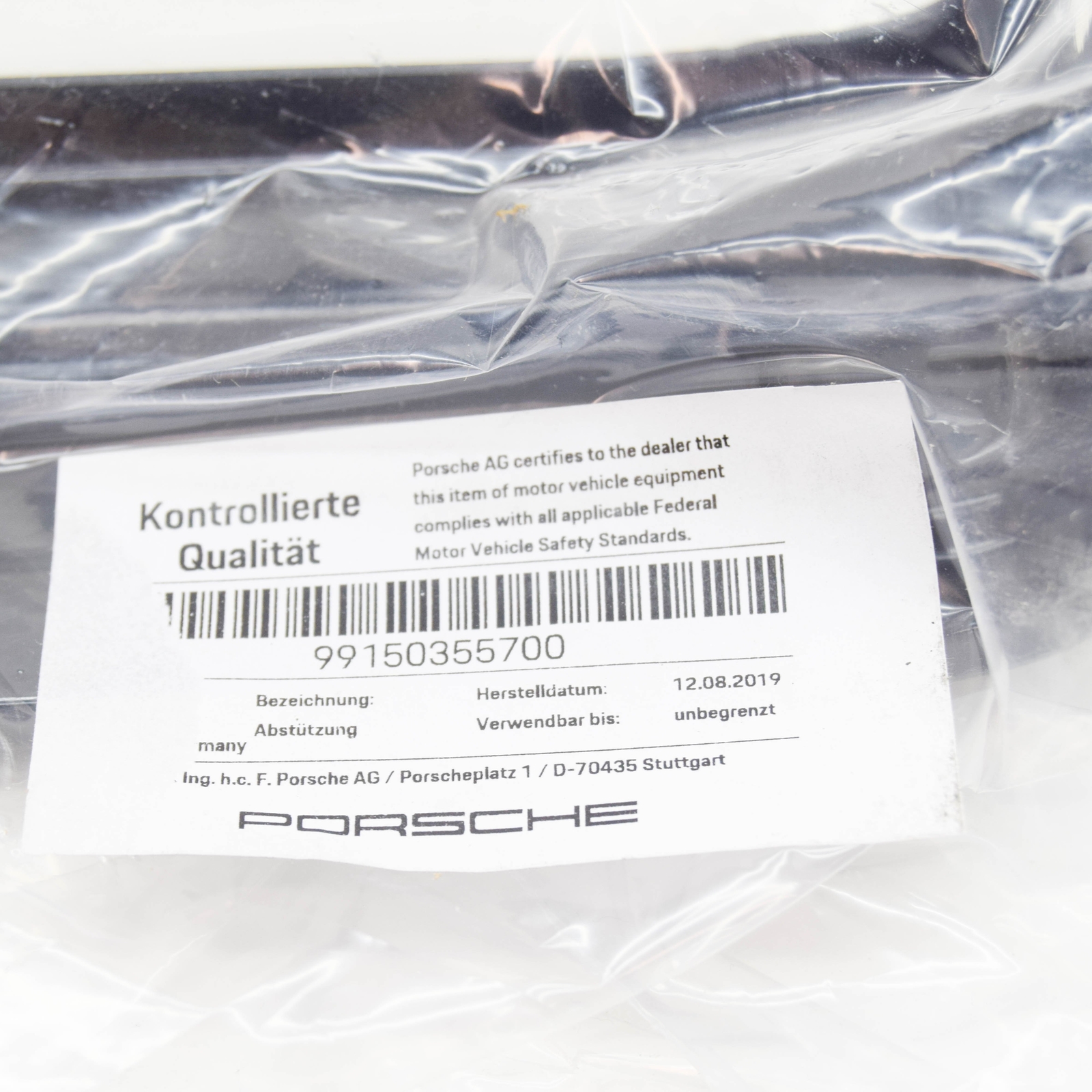 Porsche 911 991 Front Left Fender Bracket 99150355700 2012 New | eBay