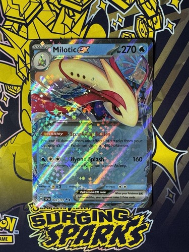 Pokemon Surging Sparks SV08 Milotic ex - 042/191 Double Rare NM | eBay