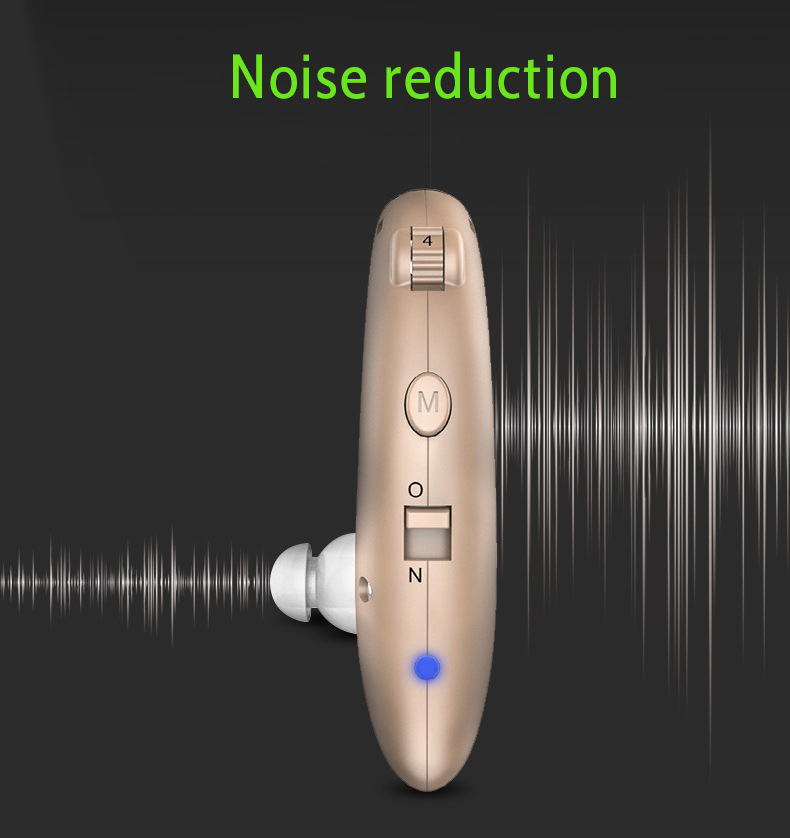 NEW Bluetooth Digital Hearing Aid Ear Behind Kit BTE Sound Voice ...
