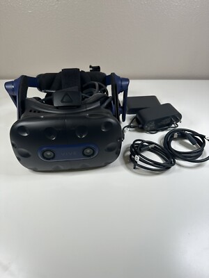 HTC Vive Pro 2 VR Headset + Link Box + Cables - Tested Working ...
