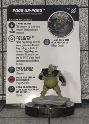 WIZKIDS HEROCLIX X-MEN X OF SWORDS POGG UR-POGG 017 | eBay