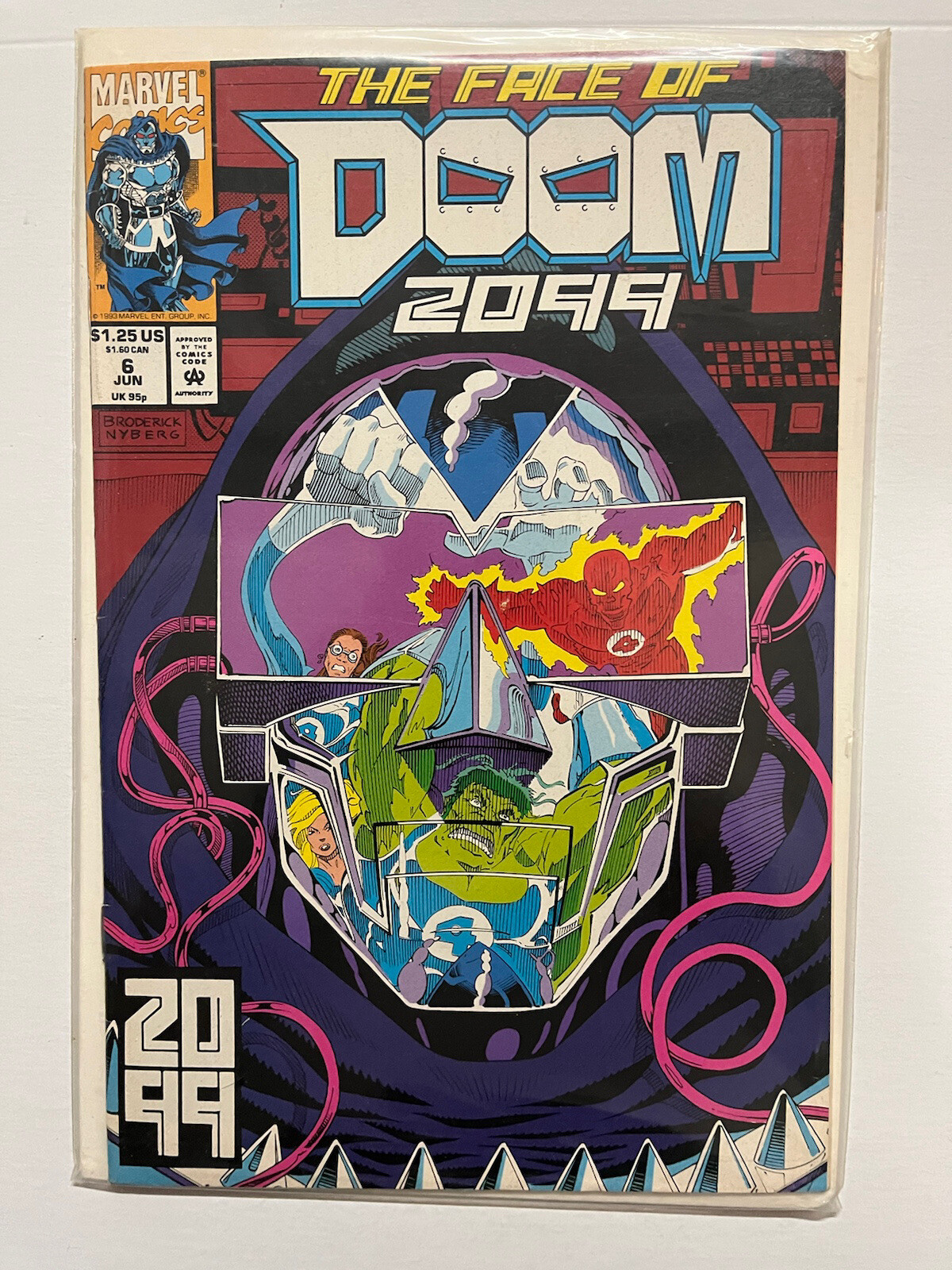 The Face Of Doom 2099 #6 June 1993 Marvel Comics Comic Book | Combined ...