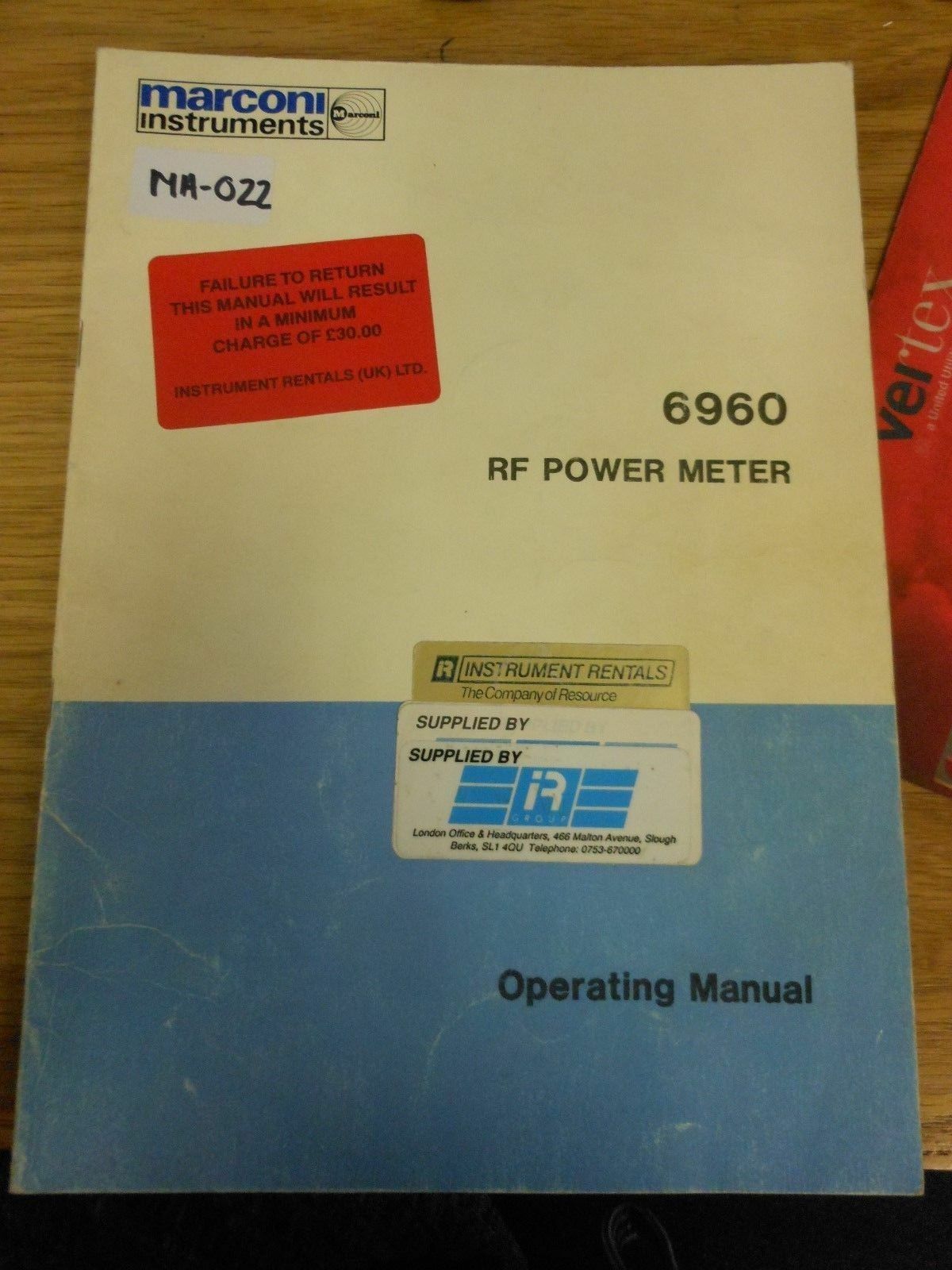 Marconi Manuals - Various Available - Loc: MA-XX | eBay UK