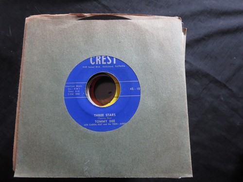 TOMMY DEE - Three Stars / I'll Never Change | eBay