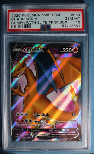 2020 Pokemon Champions Path Charizard V Elite Trainer Box Promo, SWSH ...