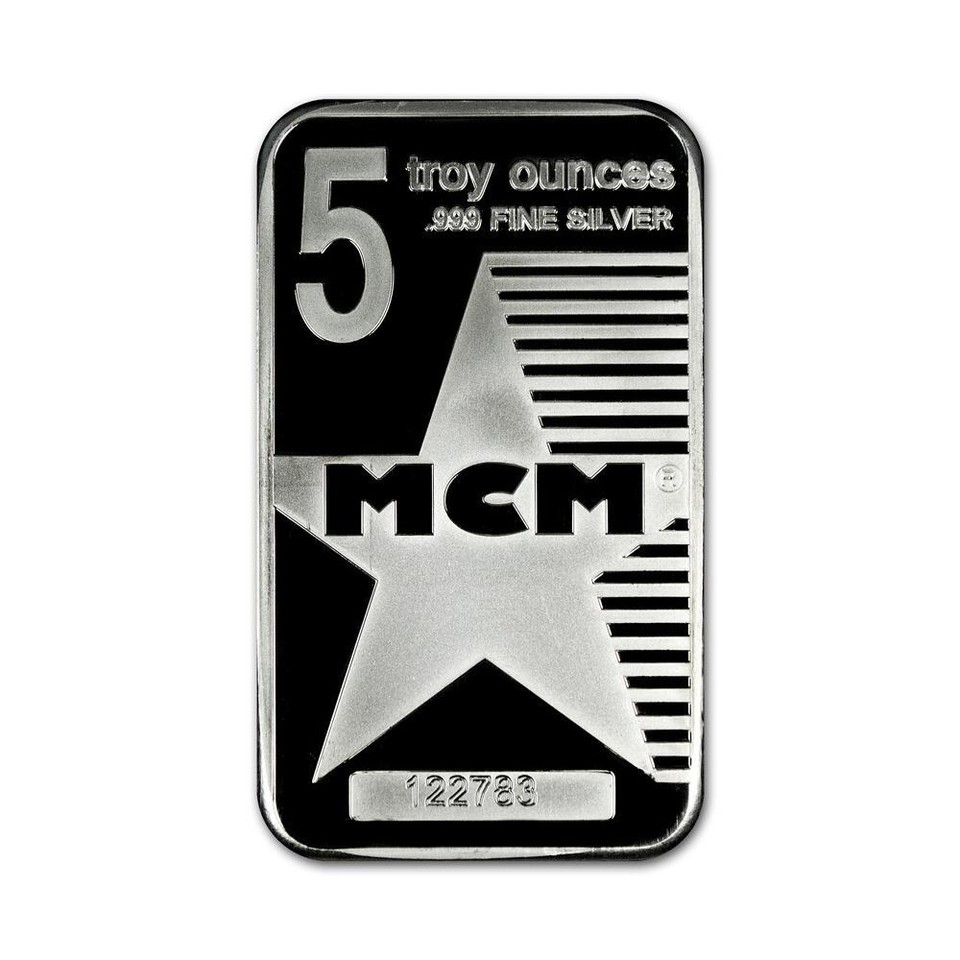 Sunshine Minting MCM Star 5 oz Silver Bar | eBay