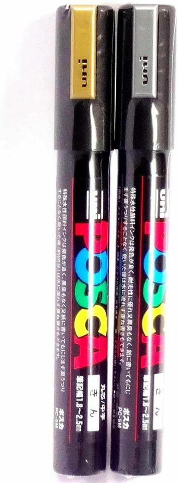 Uni posca Paint Marker Pen Extra Fine Point, Fine Point, Medium point ...