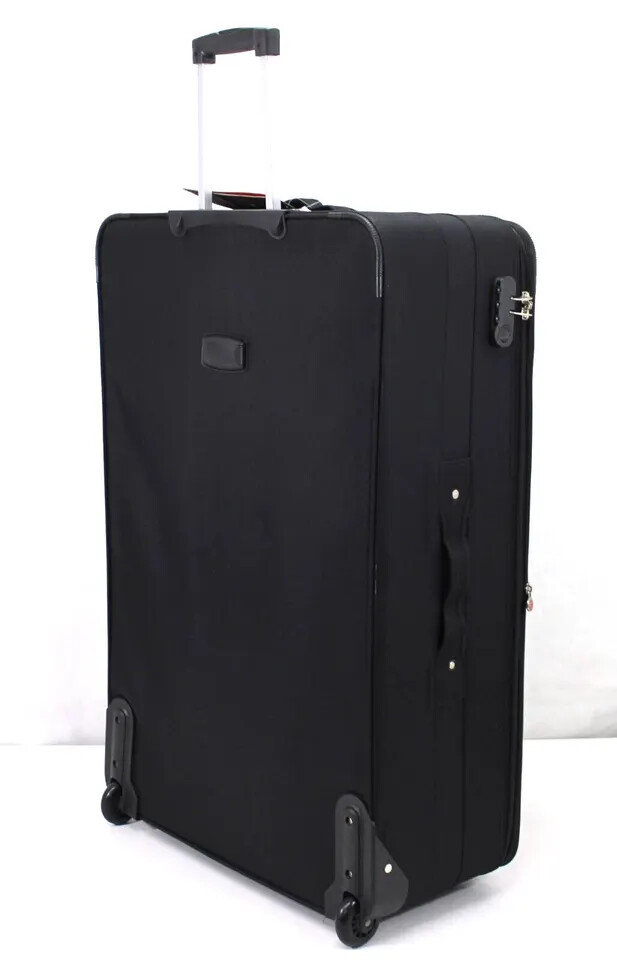 30" Large Expandable Suitcases Lightweight 2 Wheeled Luggage Trolley ...