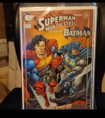 Superman The Man Of Steel Kenner Limited Edition #1 Variant 1995 DC ...
