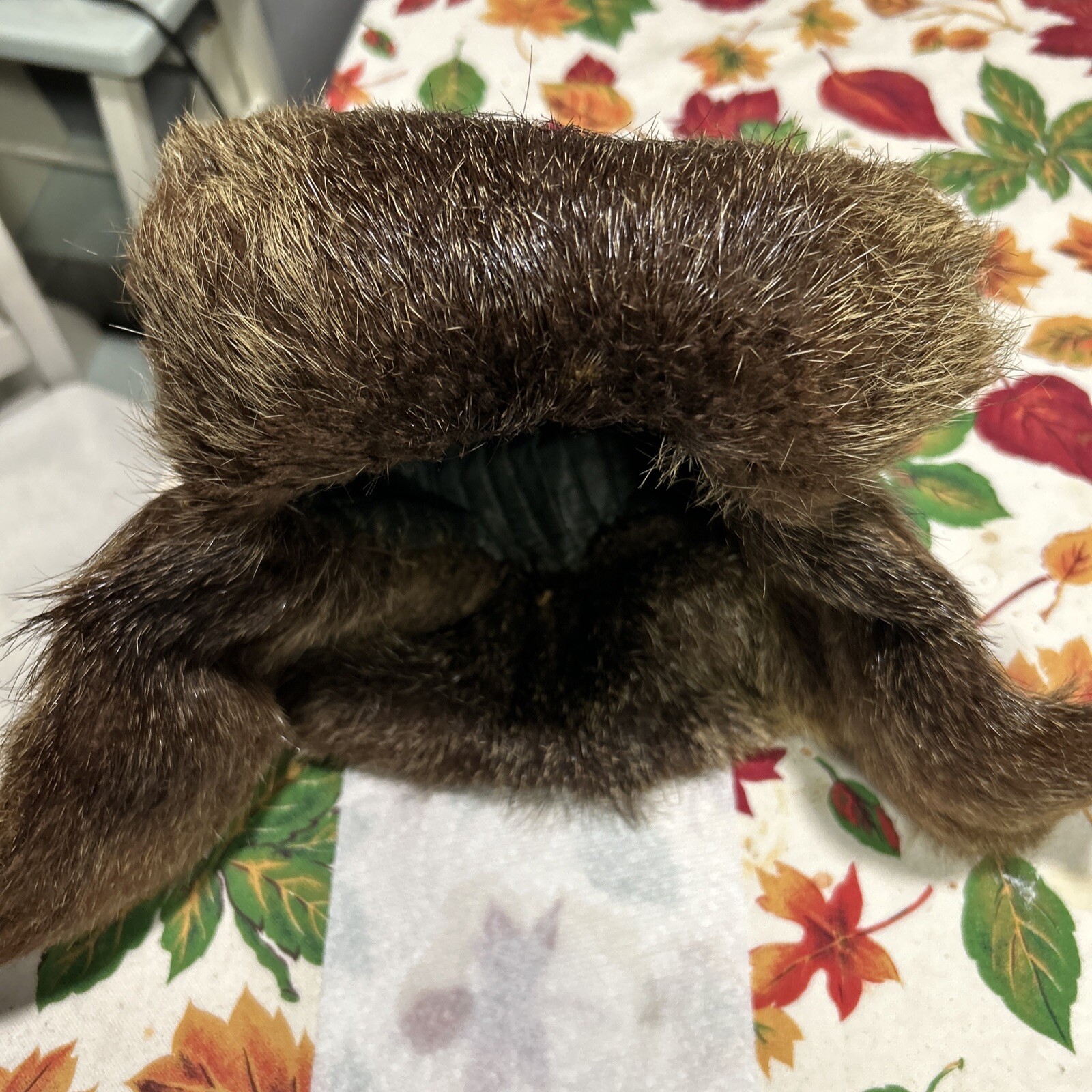 Real Beaver Fur Hat - Gem