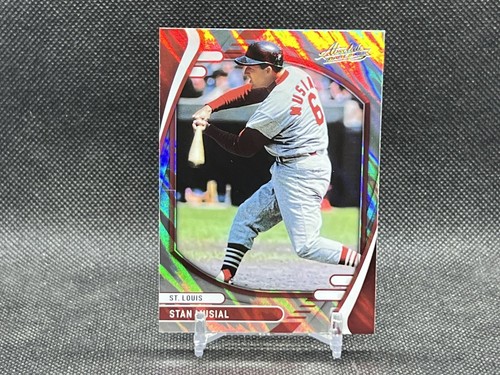 Stan Musial 2022 Panini Absolute Baseball #12 Lava Parallel St. Louis ...
