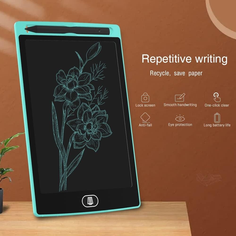 [2 Pack] LCD Writing Tablet, 8.5 Inch Electronic Writing Board with ...