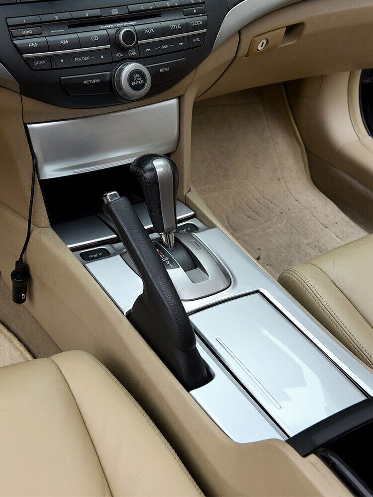 For Honda Accord Crosstour 2008-2012 Silver Center Console Gear Shift ...
