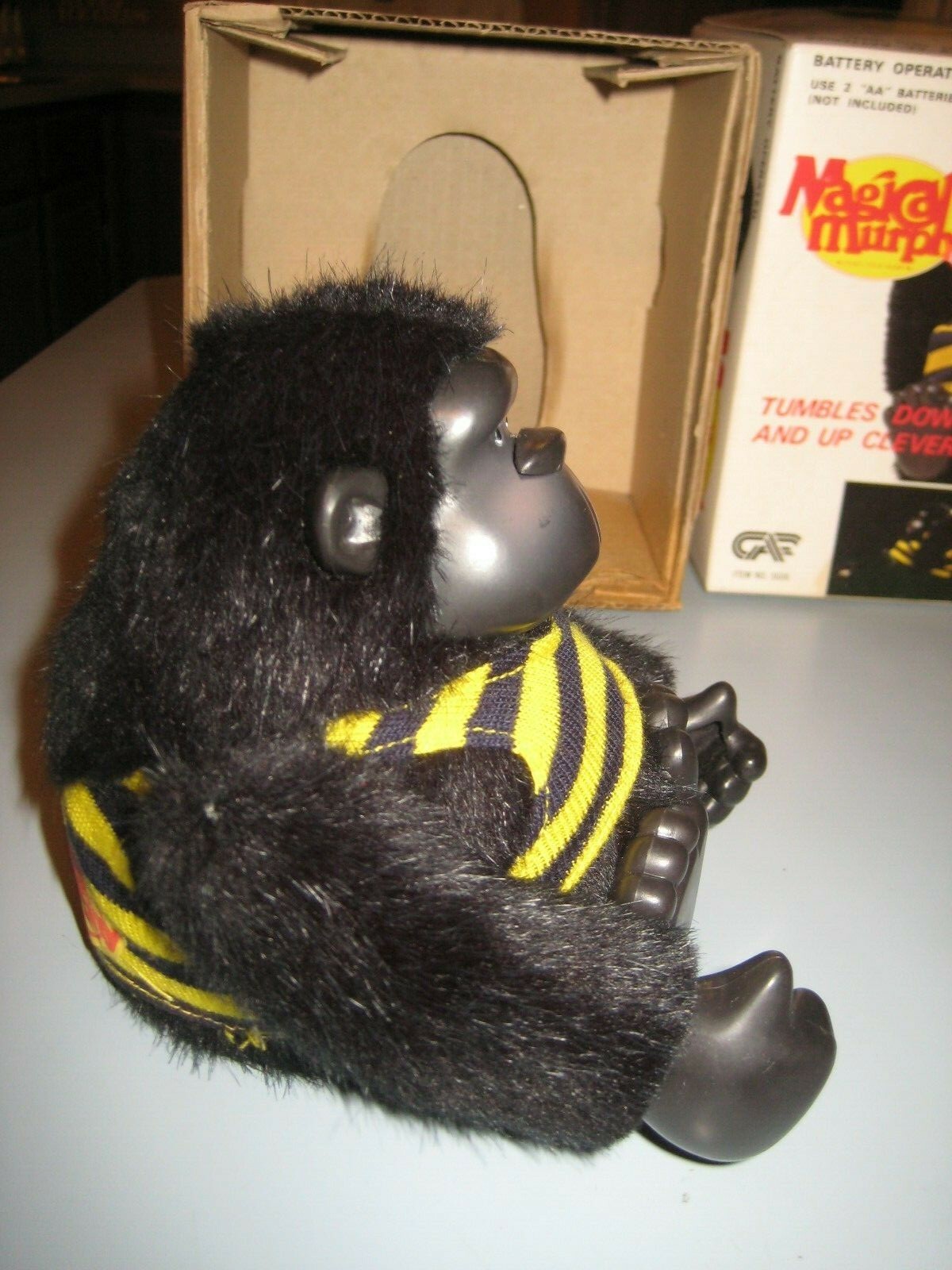 MAGICAL MURPHY BATTERY OPERATED GORILLA APE 1987 SEKIGUCHI CREATIVE ...