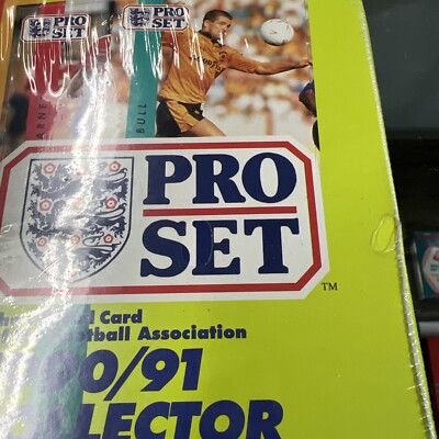 1990-1991 Pro Set Soccer Wax Box 48 Packs Collector Cards - Sealed | eBay