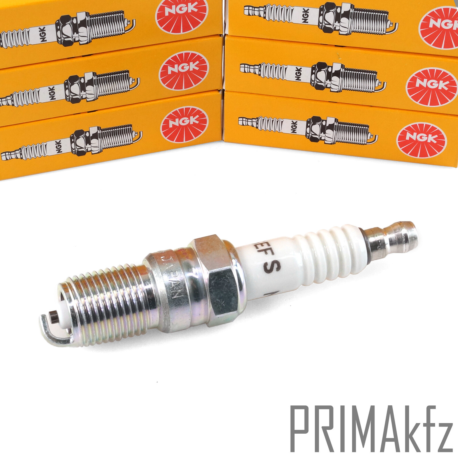 6x NGK Zündkerzen BP6EFS 3812 für Mercedes S124 Peugeot 604 Renault 30 ...