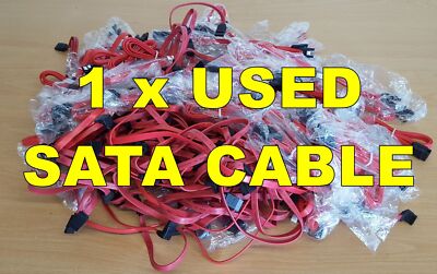 1 pcs x SATA Hard Drive Drive HDD DVD DATA Transfer Cable Lead *USED ...