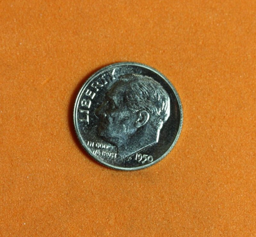 1950-Roosevelt Dime One Dime #P08401 | eBay