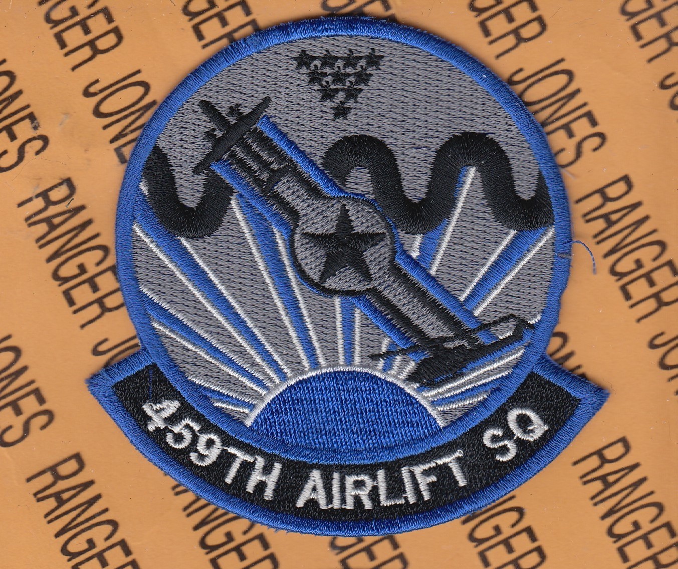 USAF Air Force 459th Airlift Squadron ALS Blue 3.5" pocket patch c/e | eBay
