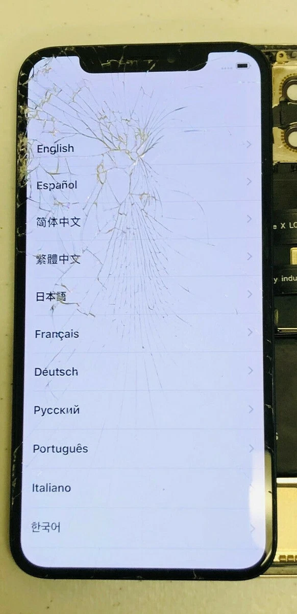 Broken Iphone Screen