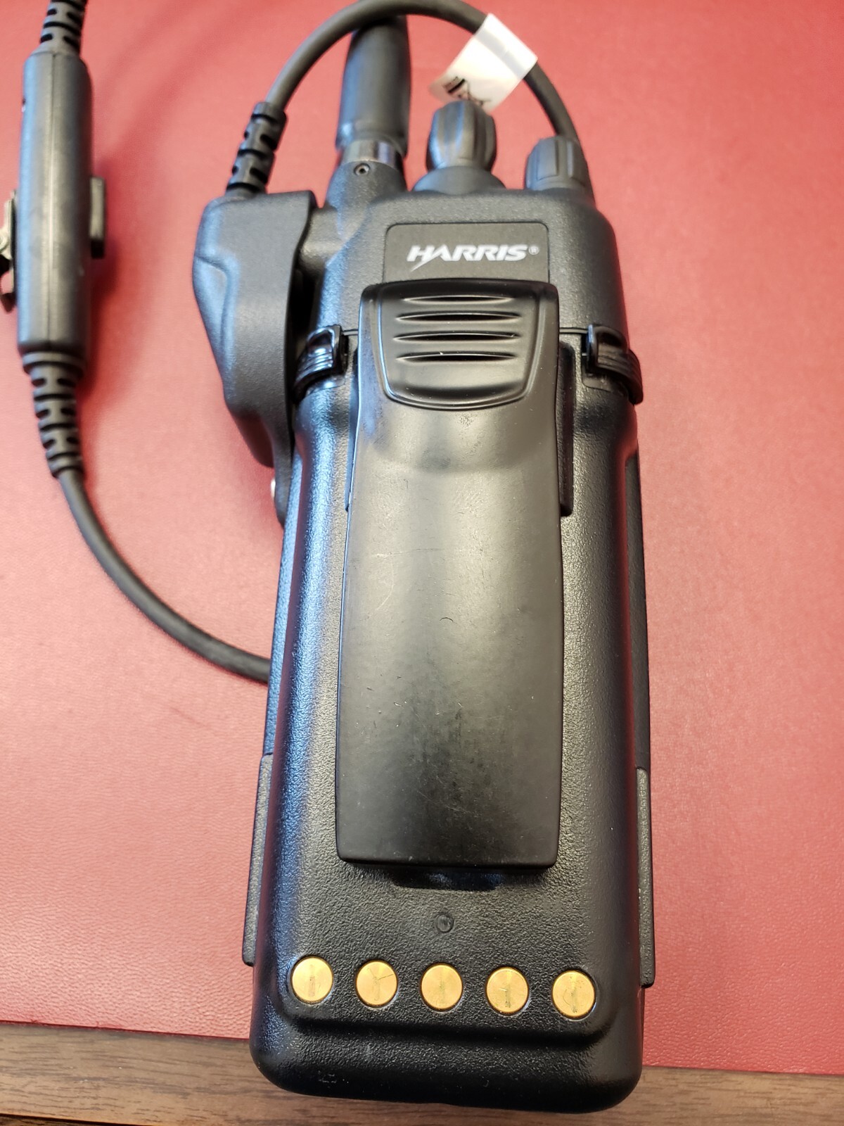 Harris P7300 Radio, Ant, Belt Clip,Battery, HARRIS TACTICAL NOISE CANCL ...