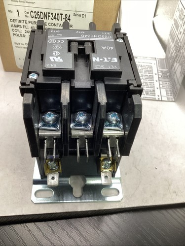 Eaton C25DNF340T-84 Definite Purpose Contactor 🟣 NEW | eBay