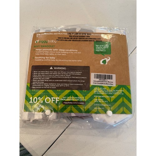 Ziggy Baby NWT 3pk Swaddle Blanket & Infant Wrap Small/Medium 7-14lbs ...