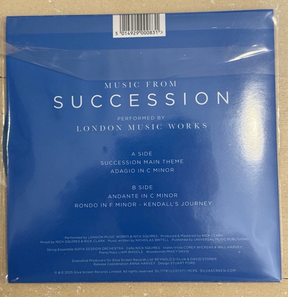 Succession 7” Vinyl 760/1000 London Music Works Brand New | eBay