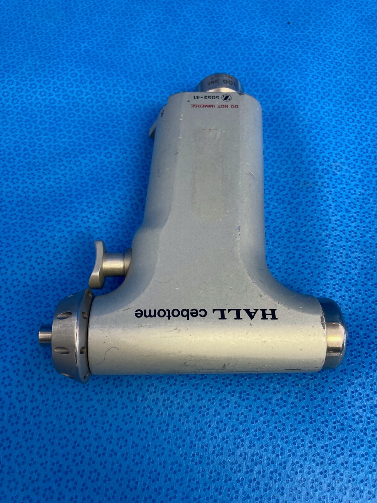 Zimmer Hall 5052-41 Cebotome Pneumatic Orthopedic Driver Handpiece | eBay