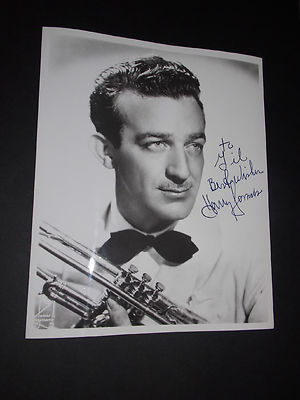HARRY JAMES SIGNED VINTAGE 8X10 PHOTO BIG BAND LEADER TRUMPET PLAYER | eBay