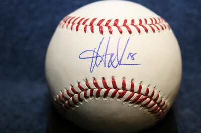 MATT ADAMS AUTOGRAPHED BASEBALL ST. LOUIS CARDINALS ATLANTA BRAVES ...