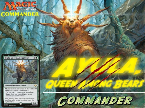 Ayula, Queen Among Bears MTG EDH Commander Deck, Tribal Bears! | eBay