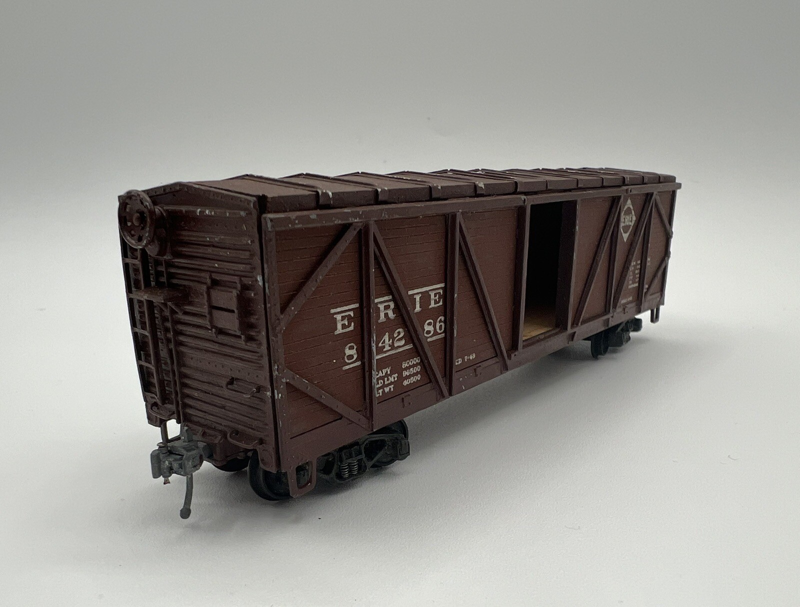 Vintage Boxed HO Scale Train Car ULRICH MODEL KIT HO GAUGE BOX CAR KIT ...