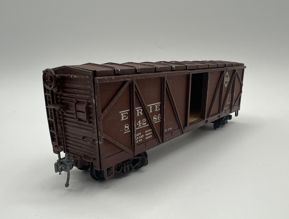 Vintage Boxed HO Scale Train Car ULRICH MODEL KIT HO GAUGE BOX CAR KIT ...