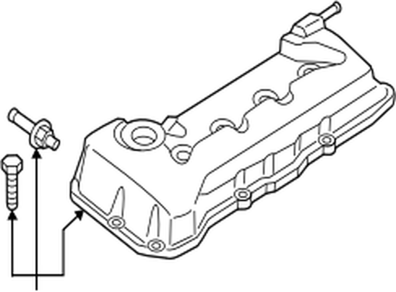 13264-3KY0A Nissan Cover assy-valve rocker 132643KY0A, New Genuine OEM ...