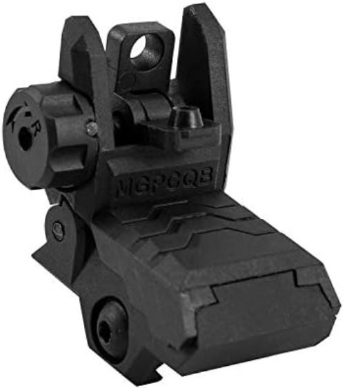 Quick Install Adjustable Flip-Up Sights for Airsoft - Front & Rear ...