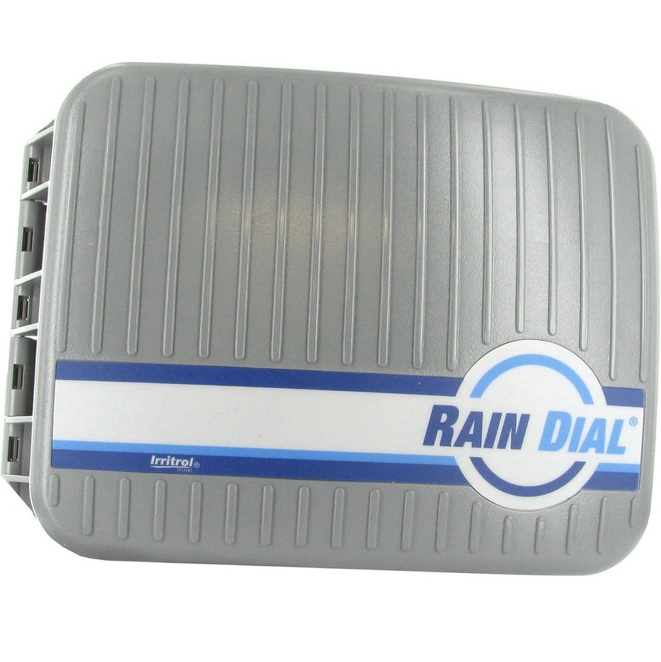 Irritrol Rain Dial RD600-INT-R 6 Station Indoor Irrigation Controller ...