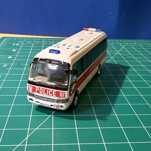 Tiny Brand 1:76 Toyota Coaster Hong Kong Police Bus Am 6752 | eBay