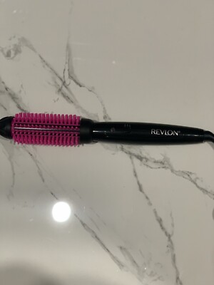 Revlon Pro Collection Heated Silicone Bristle Curl Brush Black - 1 ...