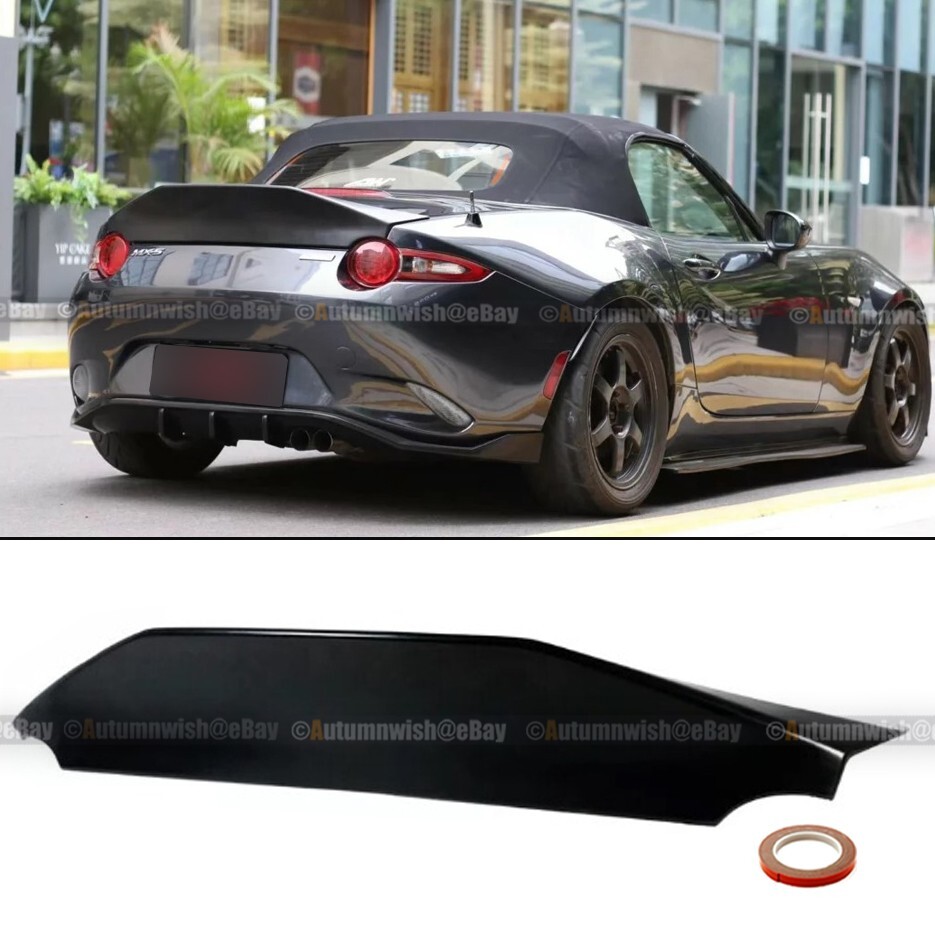 For 2016-2023 Mazda MX5 Miata ND RF R Style PU High Kick Duckbill Trunk ...