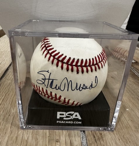 Stan Musial Autographed Baseball PSA DNA Signed Ball HOF | eBay