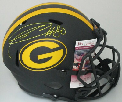 Packers DONALD DRIVER Signed Full Size ECLIPSE Replica Speed Helmet ...